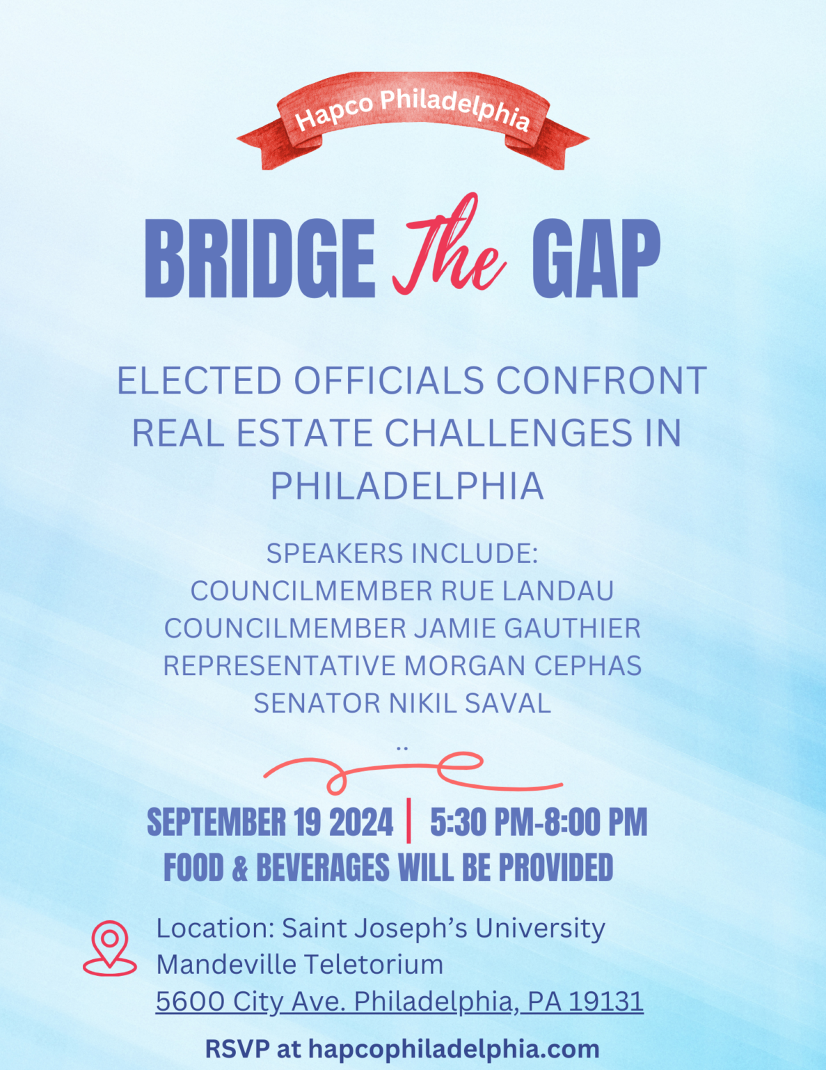Bridge the Gap - HAPCO Philadelphia